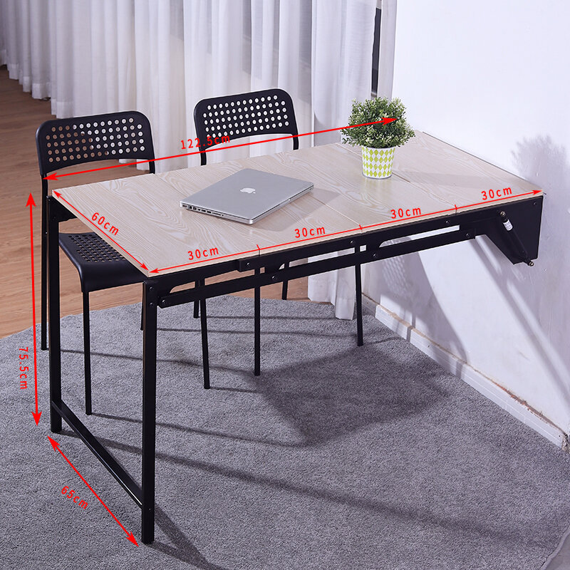 Multi-Functional Deformation Wall-Mounted Folding Table Wall TikTok Same Style Internet ...