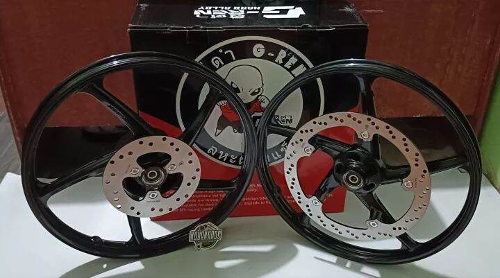 G-REN 5SPOKES MAGS RAIDER 150 CARB/FI SLIM TYPE 1.2x17/1.4x17 | Lazada PH