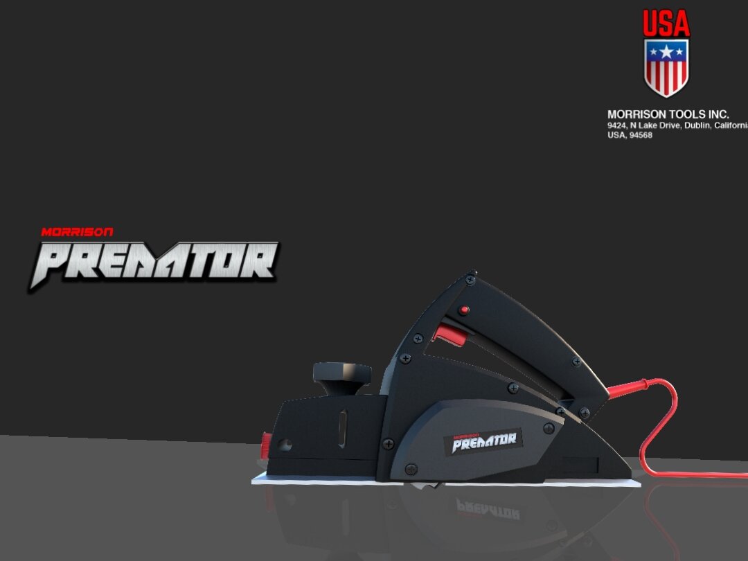 Planer for wood 650watts Morrison Predator Alien Planer MP1900B model ...