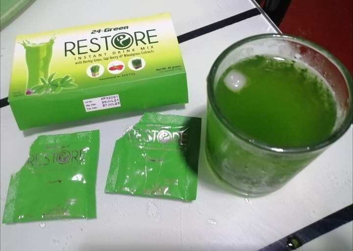 24 Green Restore Juice Immune Booster