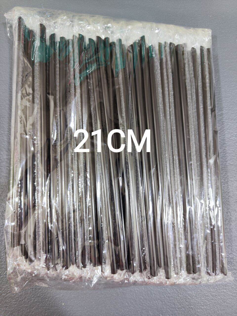 Hardstraw Individually Packed Plastic Slim Straw ThinStraw 100pcs per ...