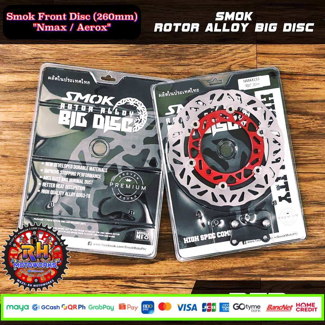 NMAX / AEROX SMOK Big Front Disc 260mm with Bracket | Lazada PH