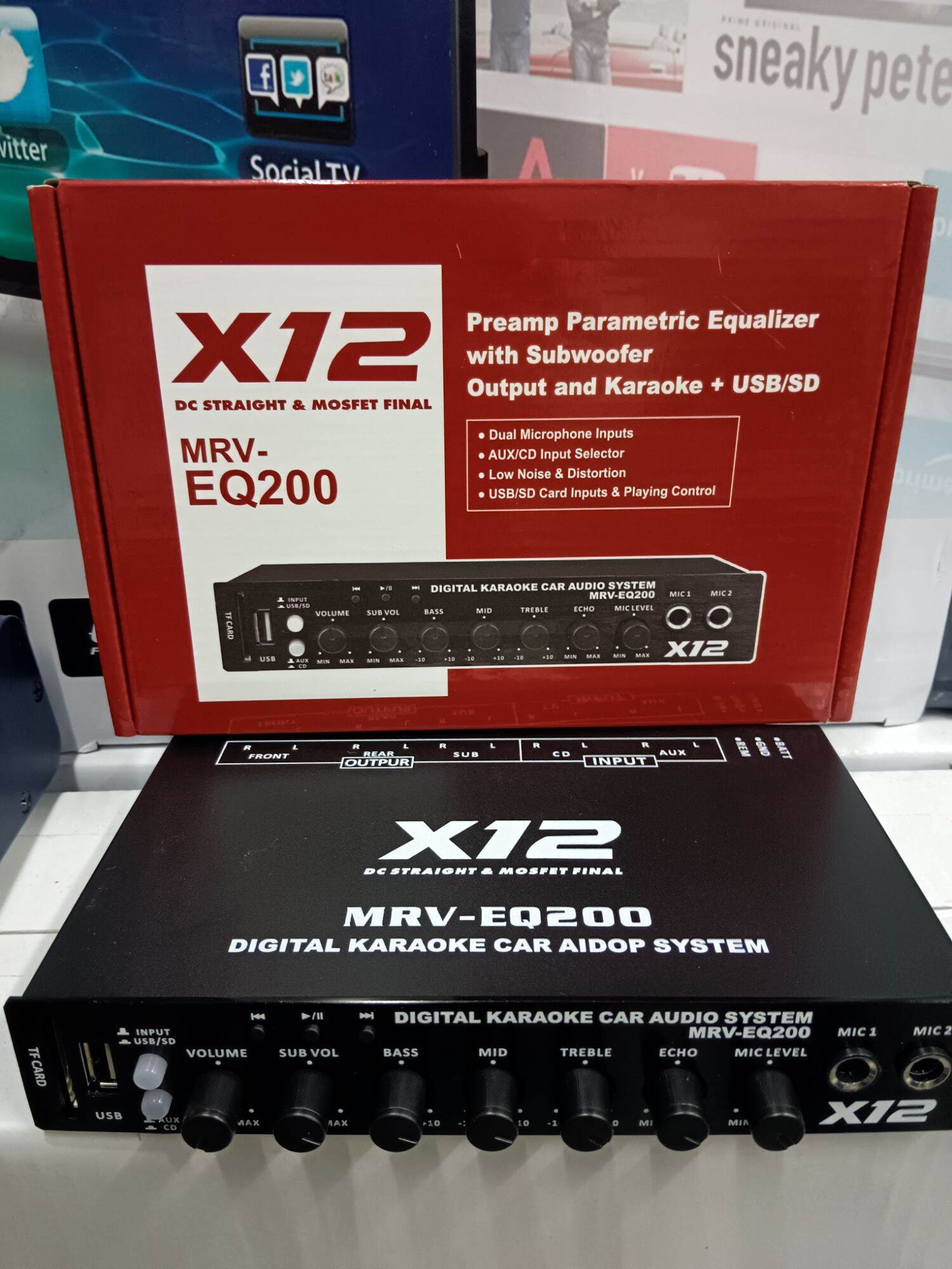 X12 MRV-EQ200 PARAMETRIC EQUALIZER | Lazada PH