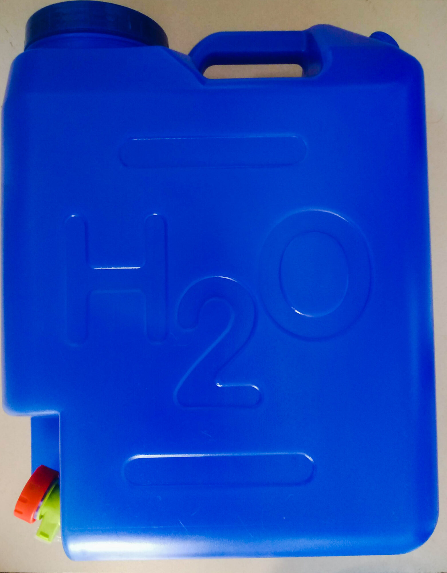 Blue Water Container - Family Size - Heavy Duty Makapal - 20 Liters ...