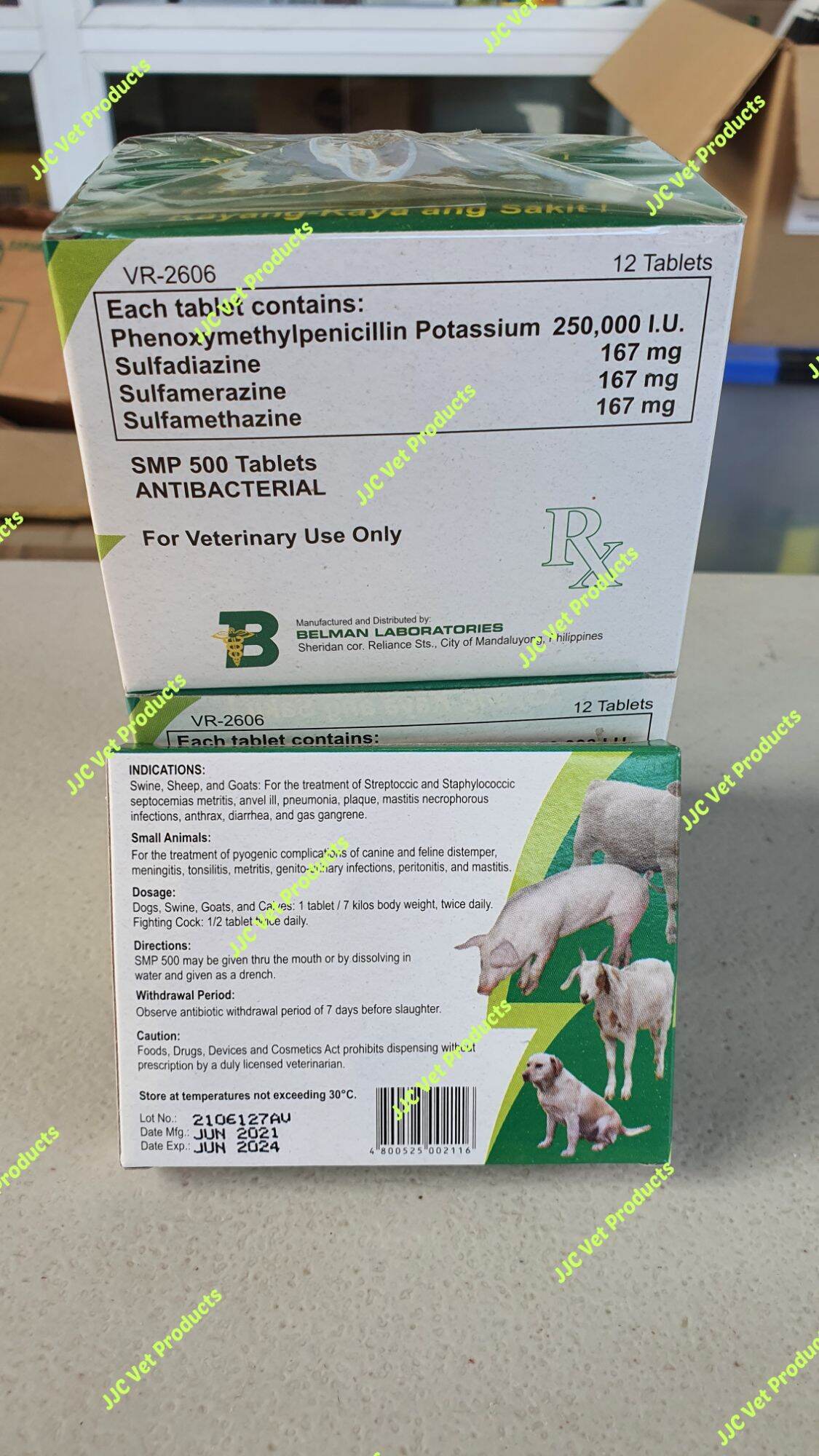 SMP 500 Tablet(12's) Anti-Bacterial | Lazada PH