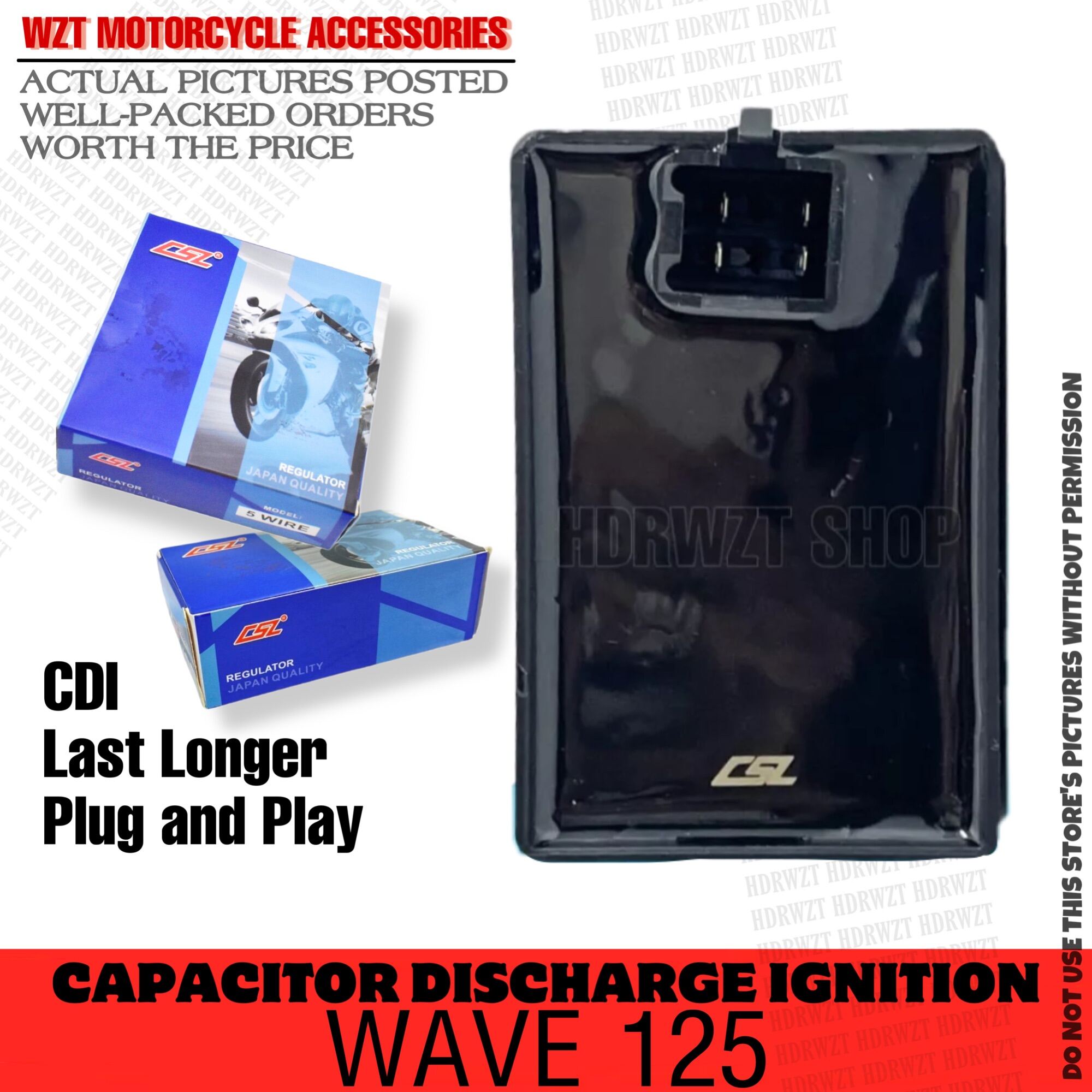 CSL HONDA WAVE 125 CDI Capacity Discharge Ignition Motorcycle | Lazada PH