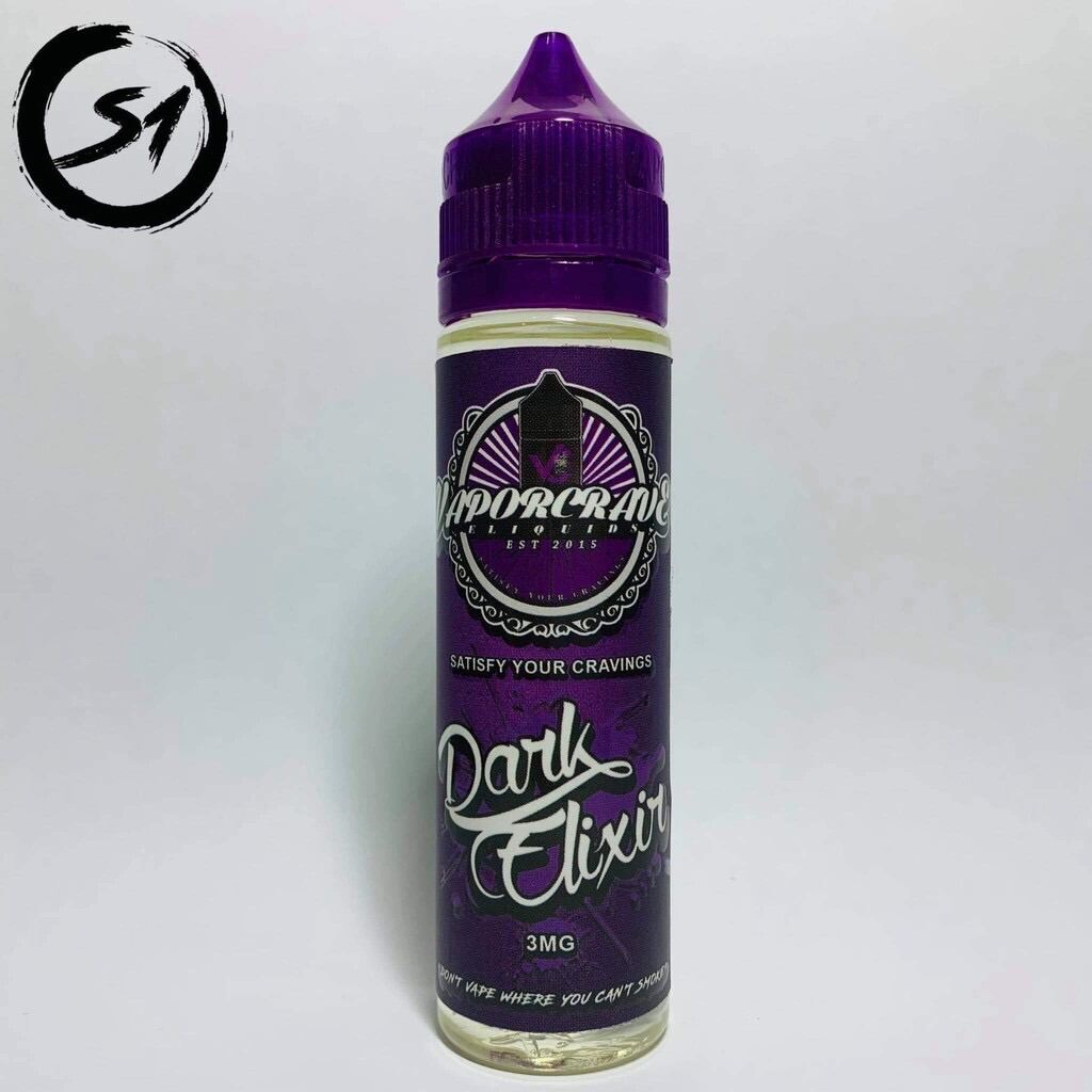 Vaporcrave Dark Elixir , Double Dark Elixir Ruby Frost eJuice eLiquid ...