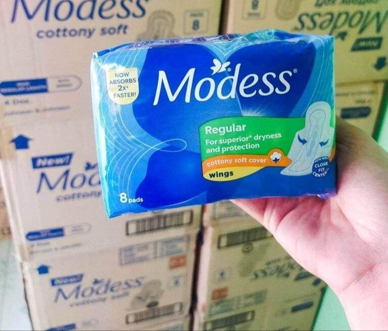 BUY 1 TAKE 1 Modess with wings 8 pads | Lazada PH