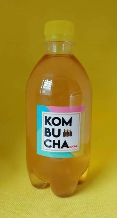 Organic, Kombucha Plain Tea 500 ML (Ready-to-Drink, and Unflavored ...