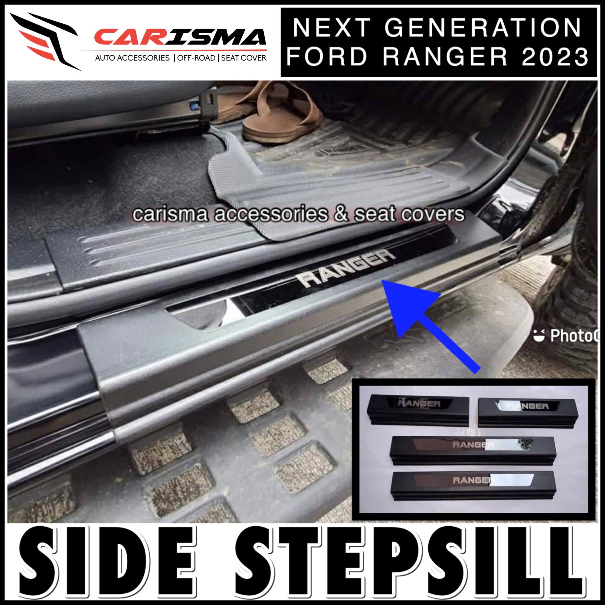 FORD RANGER 2023 SIDE STEPSILL (next generation ford ranger accessories ...
