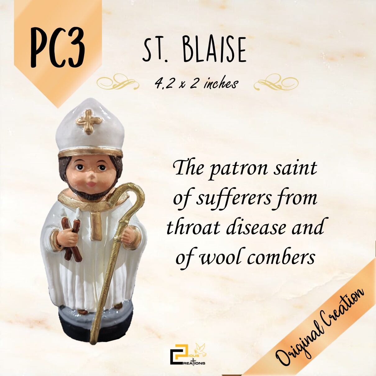 Chibi Saint - St. Blaise | Lazada PH