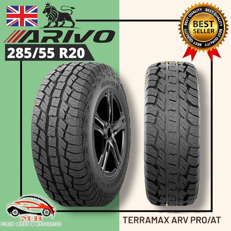 ARIVO 285/55 R20 AT - 119S XL - TERRAMAX ARV PRO | Lazada PH