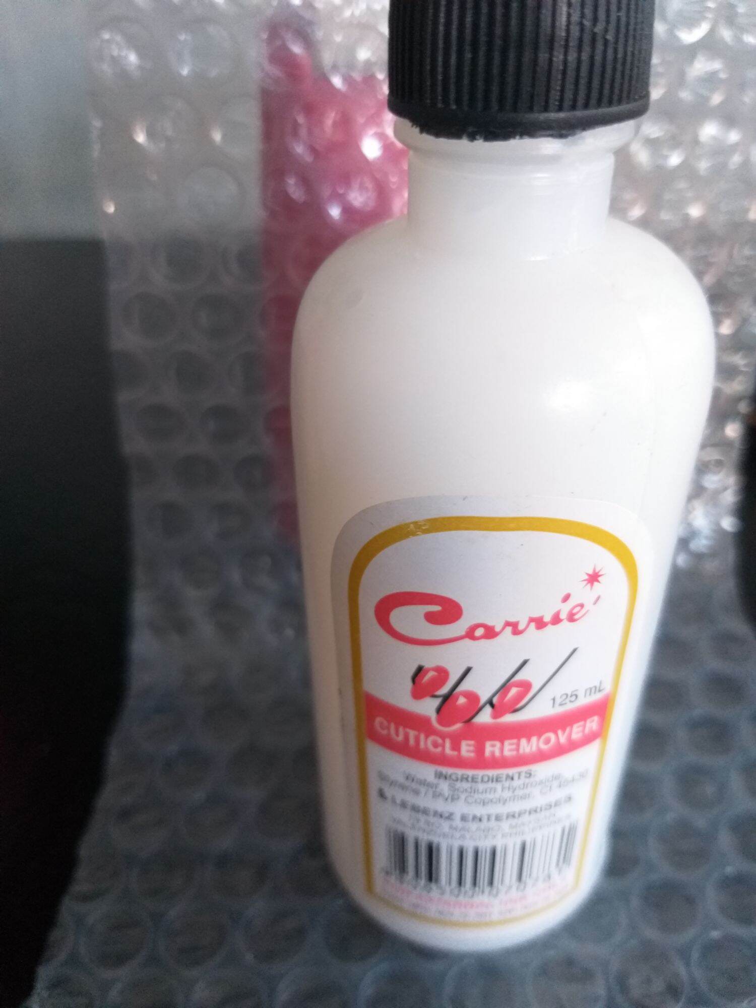 Carrie cuticle remover pink and white 125 ml 15.oo each | Lazada PH