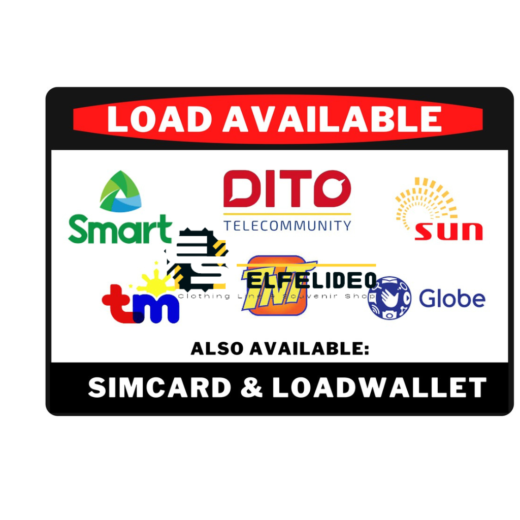 A4 size laminated signage, customized, gcash, maya, smart padala ...