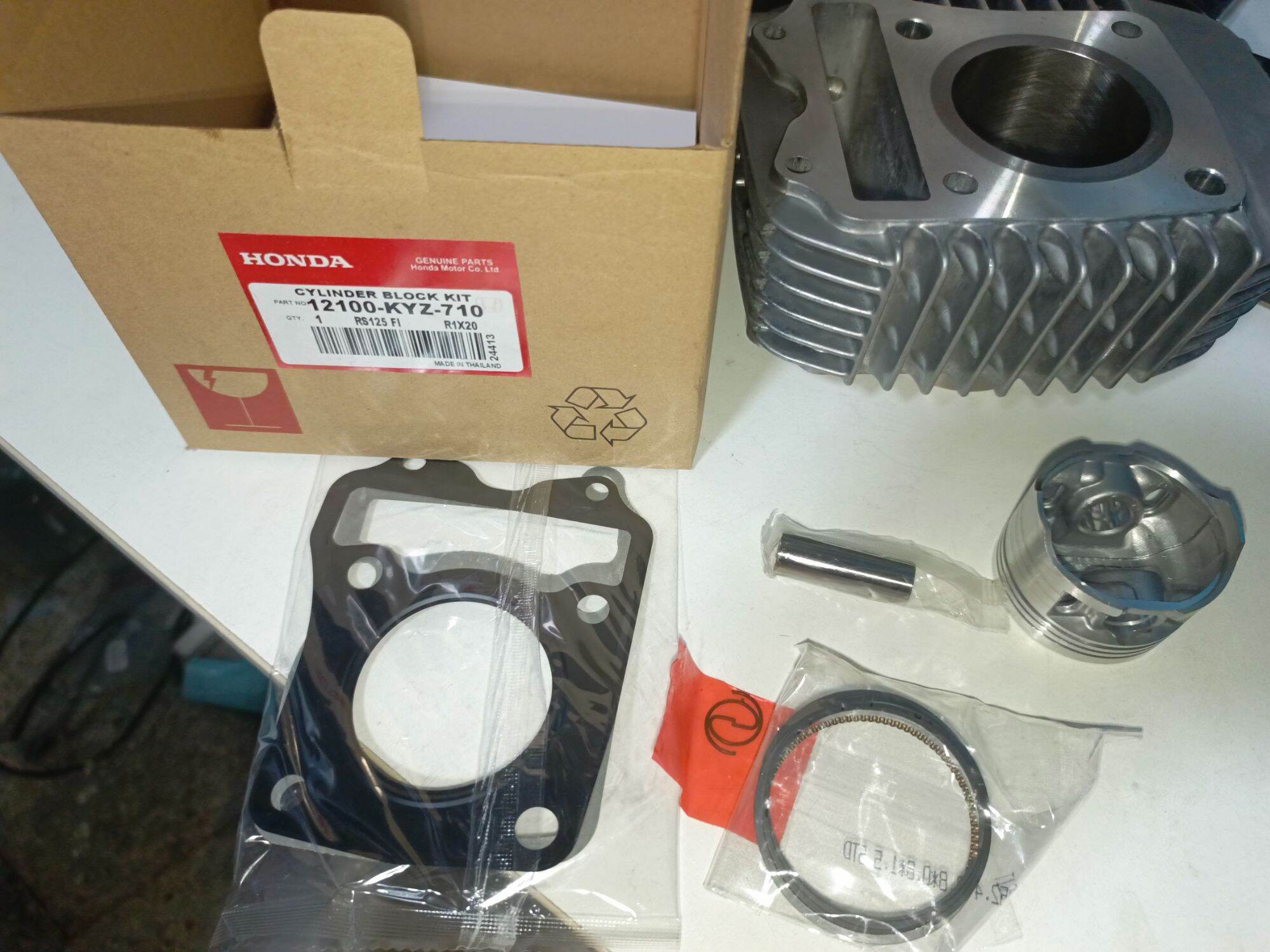 Honda RS125 FI CYLINDER BLOCK COMPLETE SET | Lazada PH