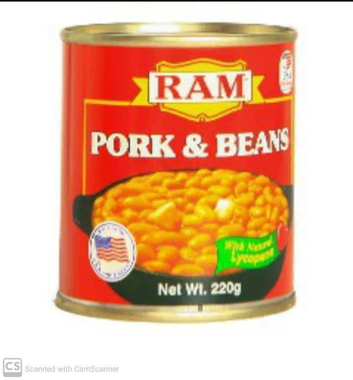 RAM PORK & BEANS 220g x 3 pcs CAN | Lazada PH