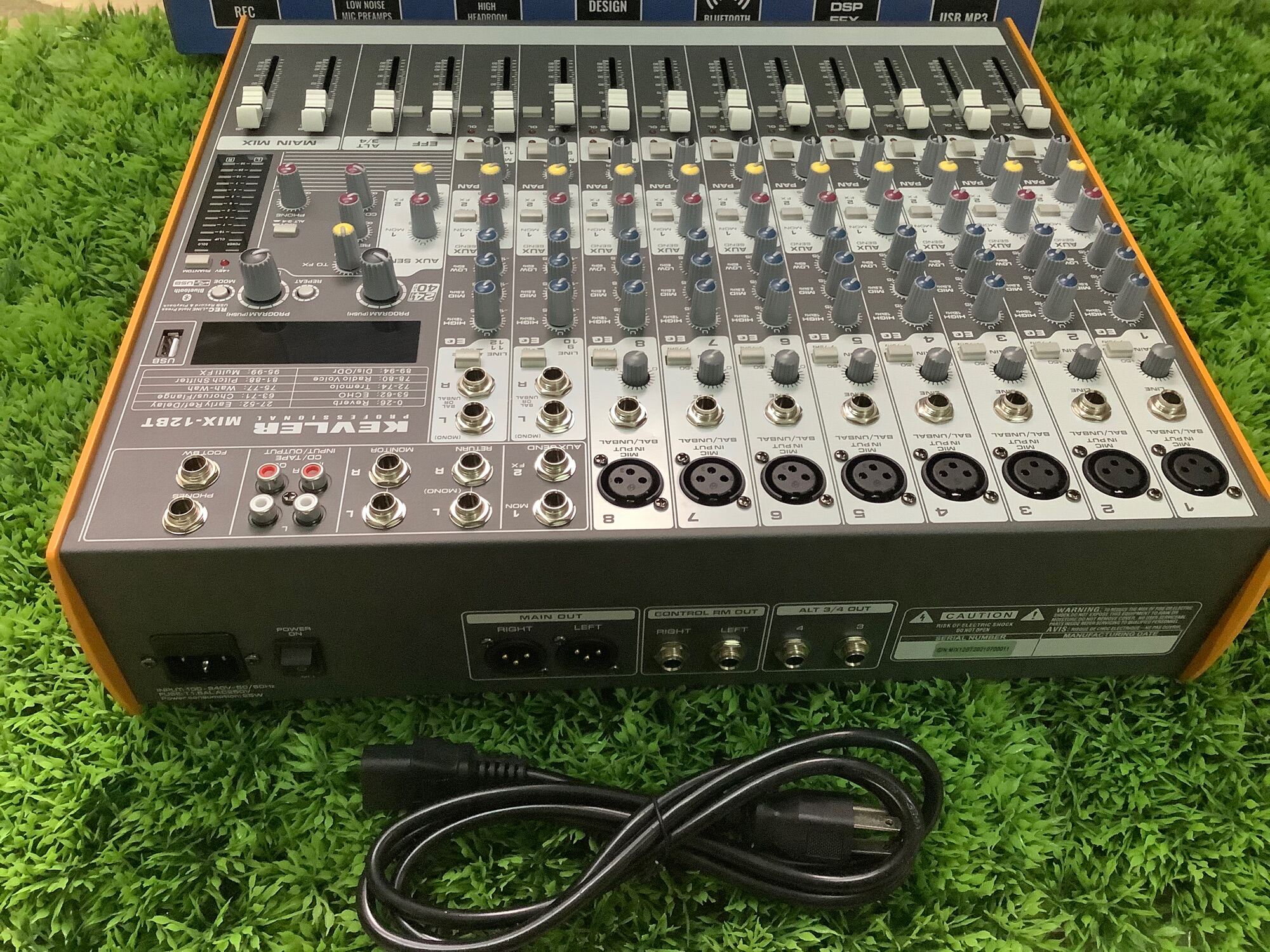 MIX-12BT Professional Mixer KEVLER | Lazada PH