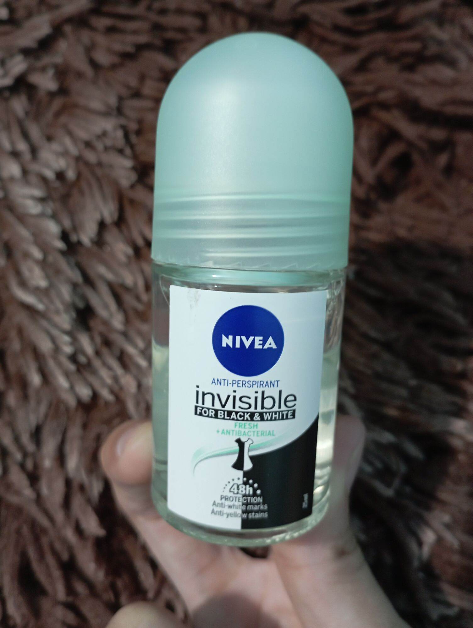Nivea Women Invisible for Black&White Fresh + Anti-Bacterial Deo Roll ...