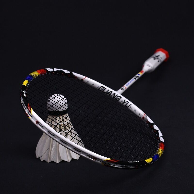 8u Badminton Racket Full Carbon Fiber One-Piece Handle 10U Ultra-Light ...