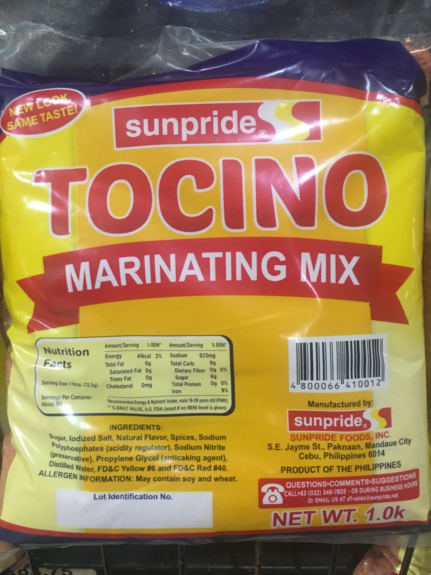Sunpride Tocino Marinating Mix 1kg | Lazada PH