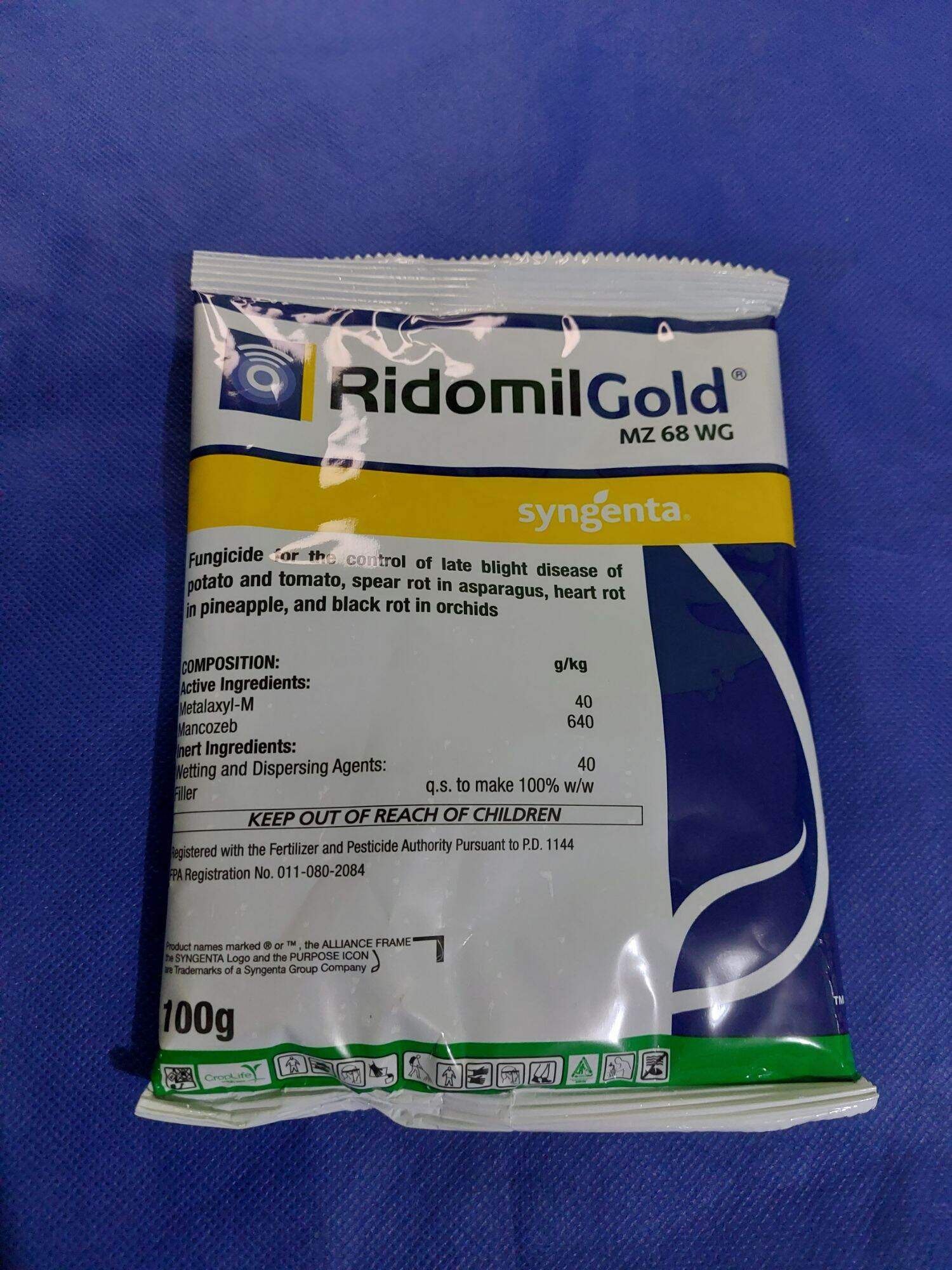 Ridomil Gold (100 grams) Mancozeb Fungicide by Syngenta | Lazada PH