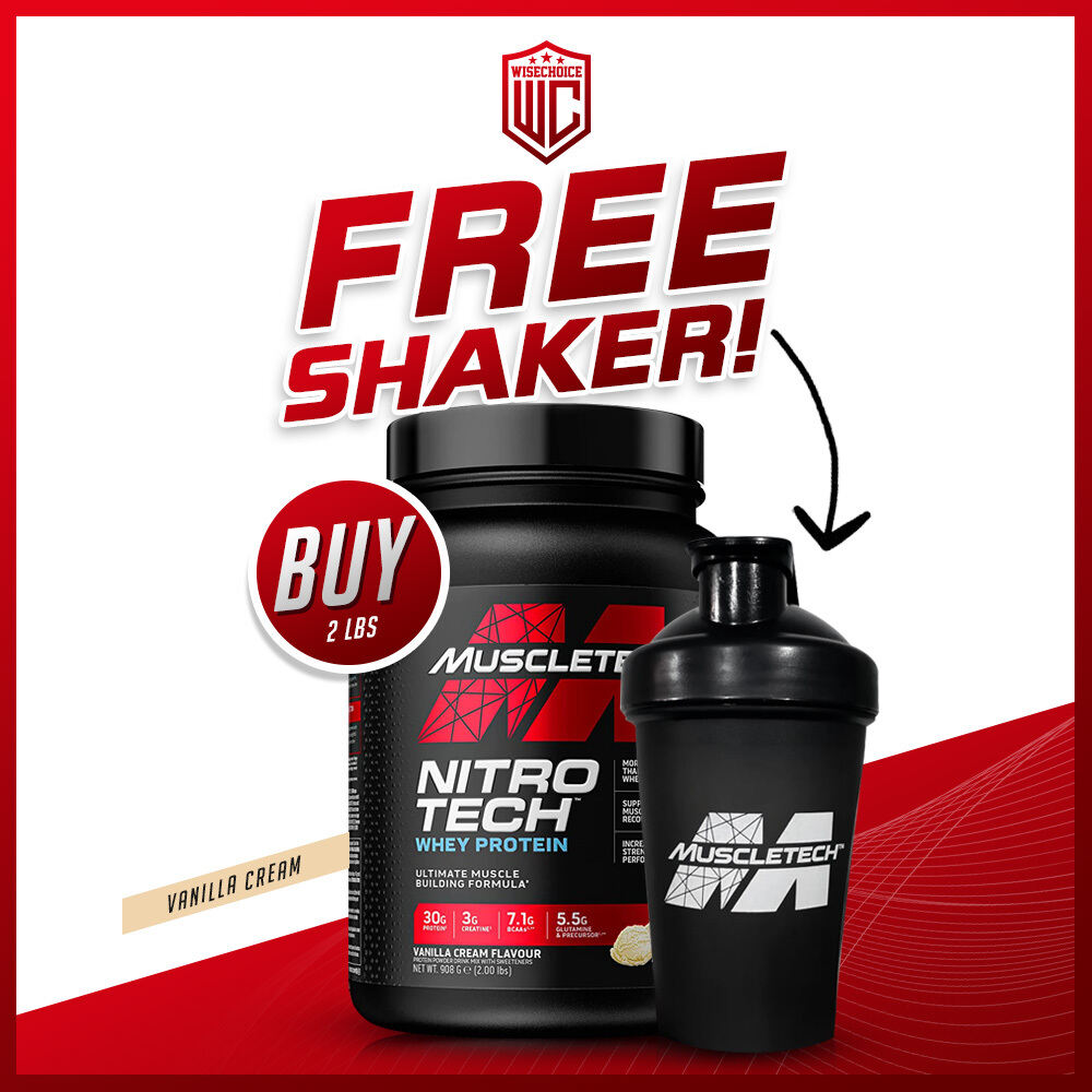 MUSCLETECH NITROTECH 2 LBS VANILLA CREAM | Lazada PH