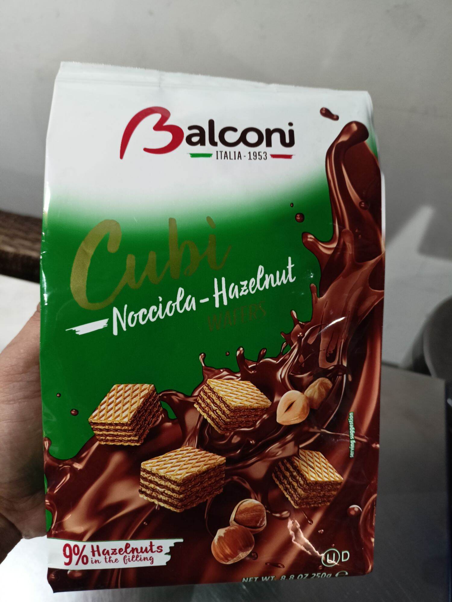 Balconi Cubi Dark Wafers Chocolate 250g | Lazada PH