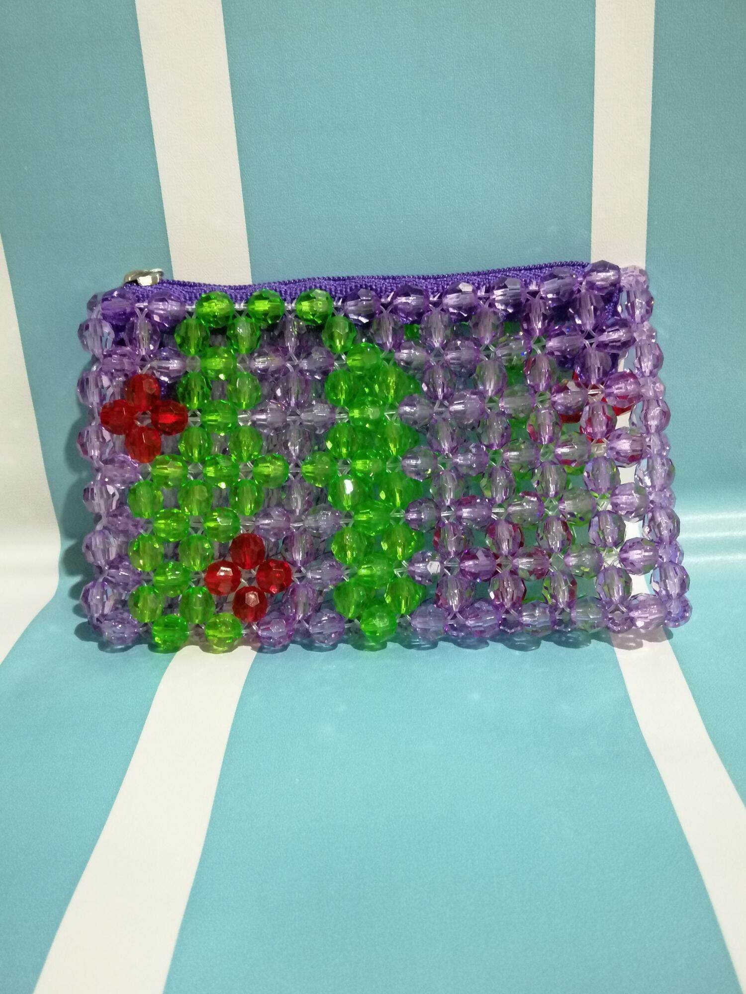 crystal beads wallet | Lazada PH