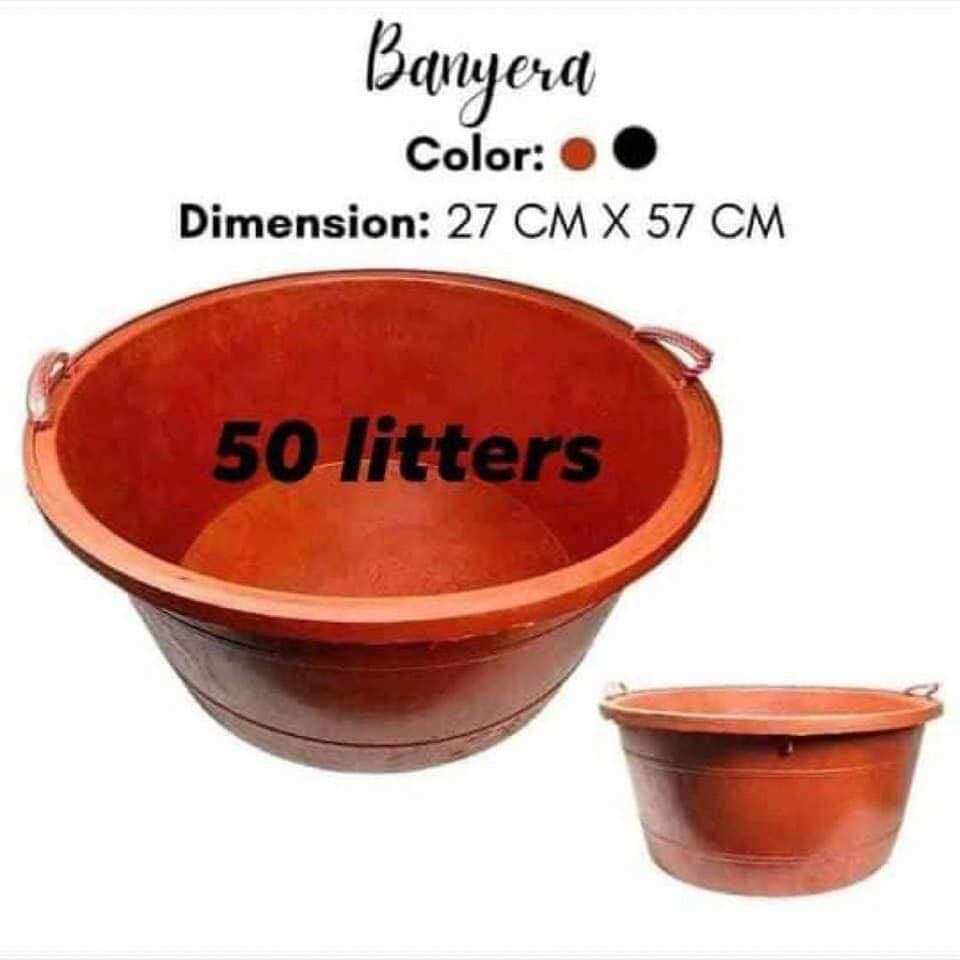 Cm Rubberized Plastic Basin Banyera | Lazada PH