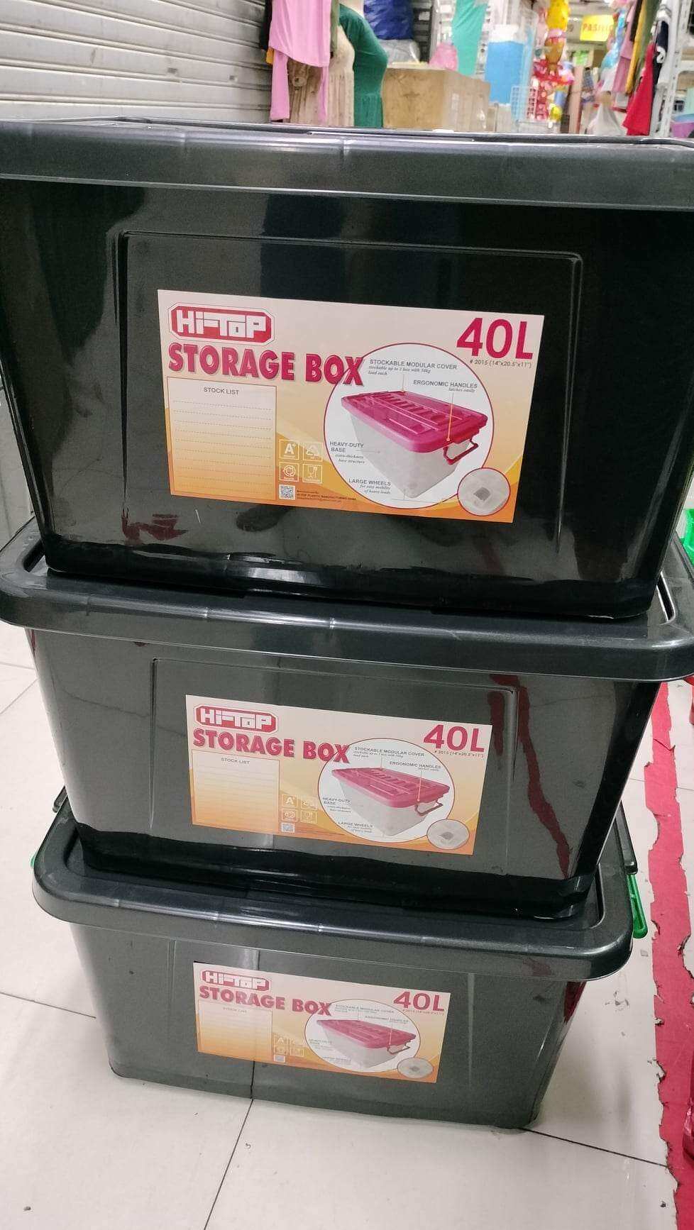 Hi Top Storage Box 40 Liters 3 in 1 | Lazada PH