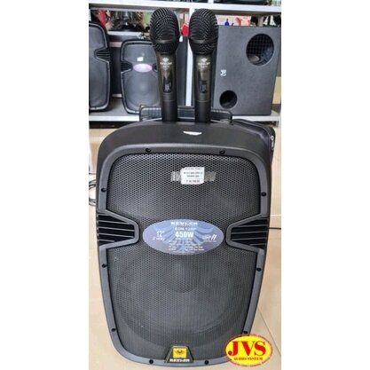 Kevler EON 12HP Portable Powered Speaker with Dual Wireless Microphone ...