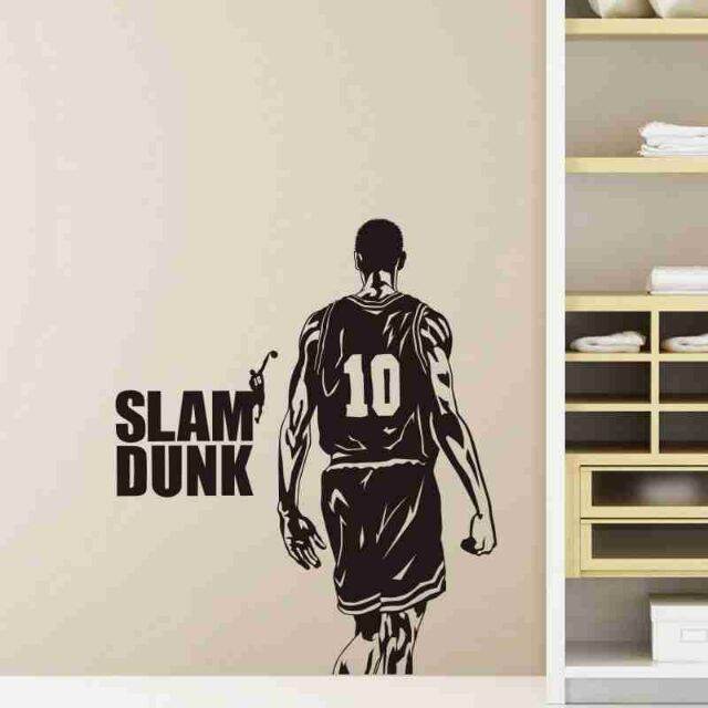 Slam dunk wall decal (new design) | Lazada PH