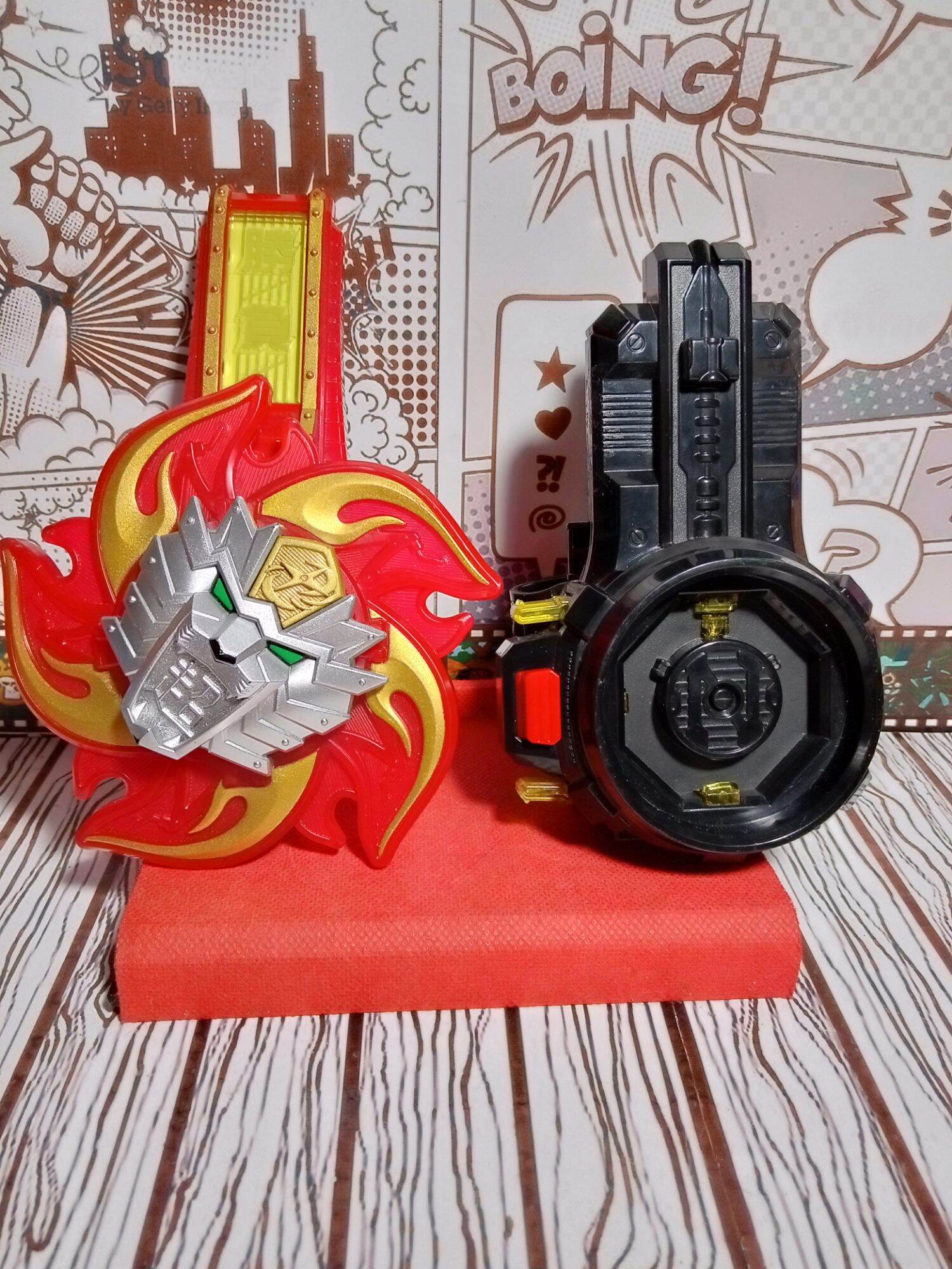Power Rangers DX Super Ninja Steel Lion Fire Morpher Toys | Lazada PH