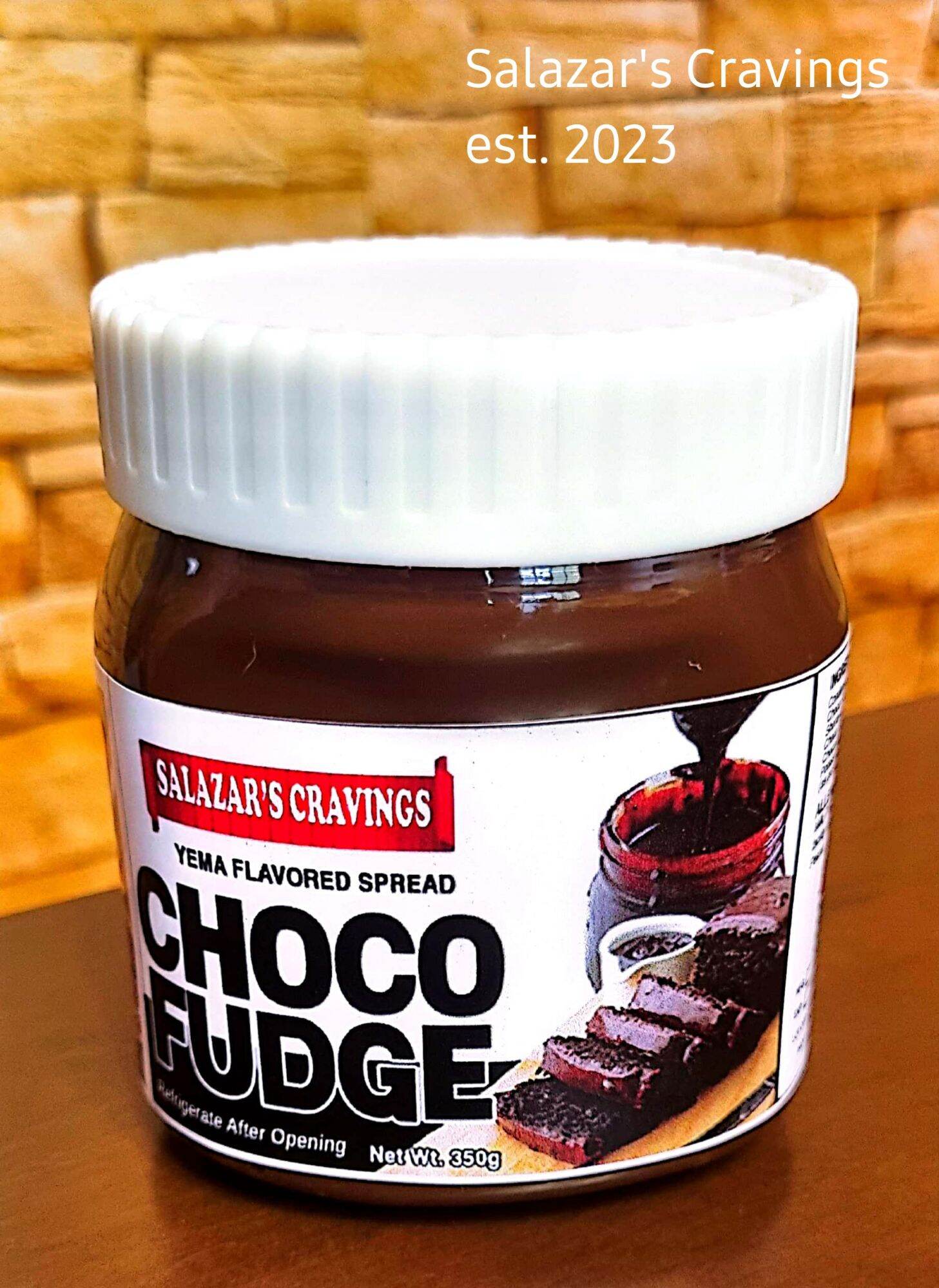 Salazar's Cravings Choco Fudge Flavored Spread (Palaman sa Tinapay) 350 ...