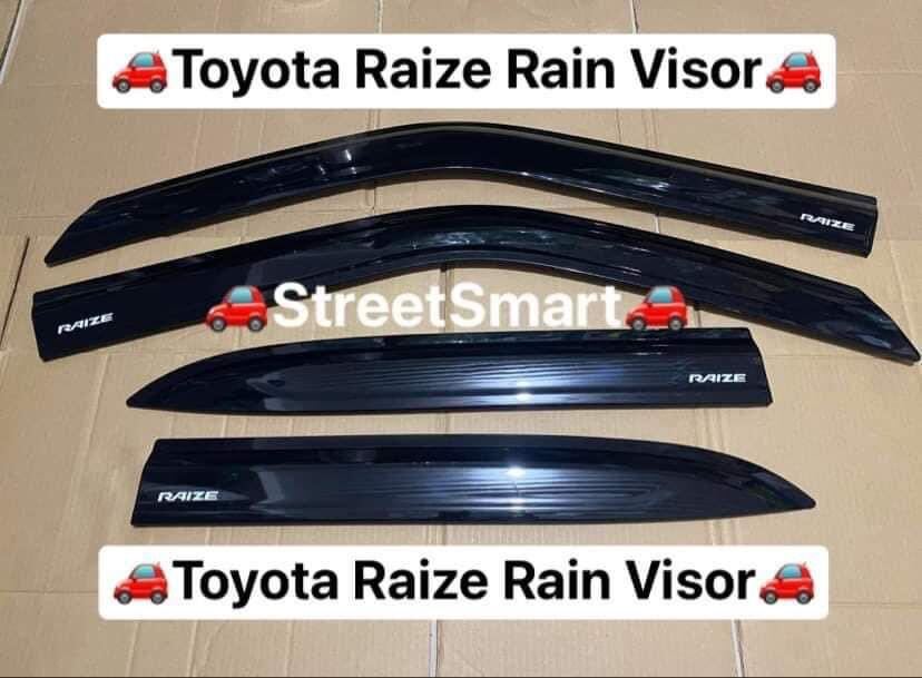 TOYOTA RAIZE 2022 RAIN VISOR | Lazada PH