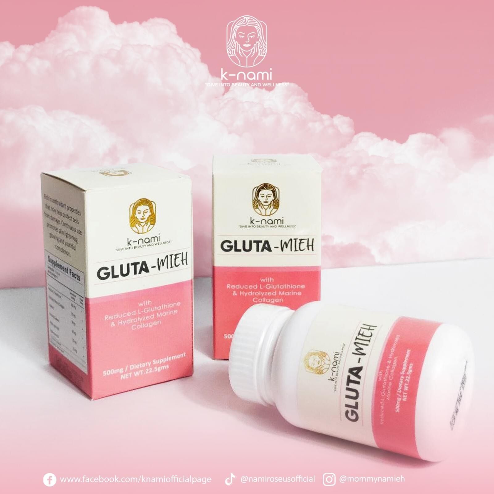 Knami Gluta-mieh Gluta Capsules | Lazada PH