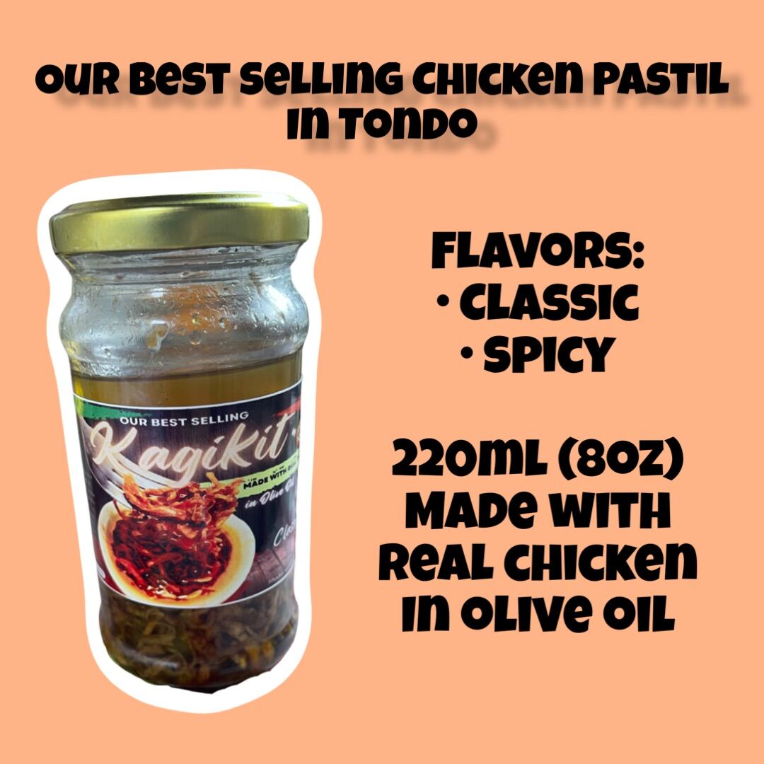 Chicken Pastil or Kagikit made with Real Chicken in Olive Oil Classic ...