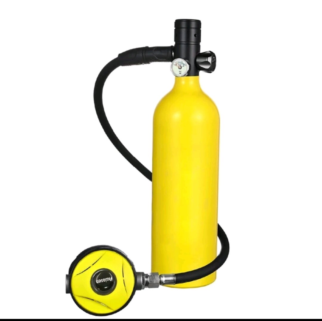 Mini Scuba Diving Tank Equipment Dive Respirator Oxygen Tank Set 1L And ...