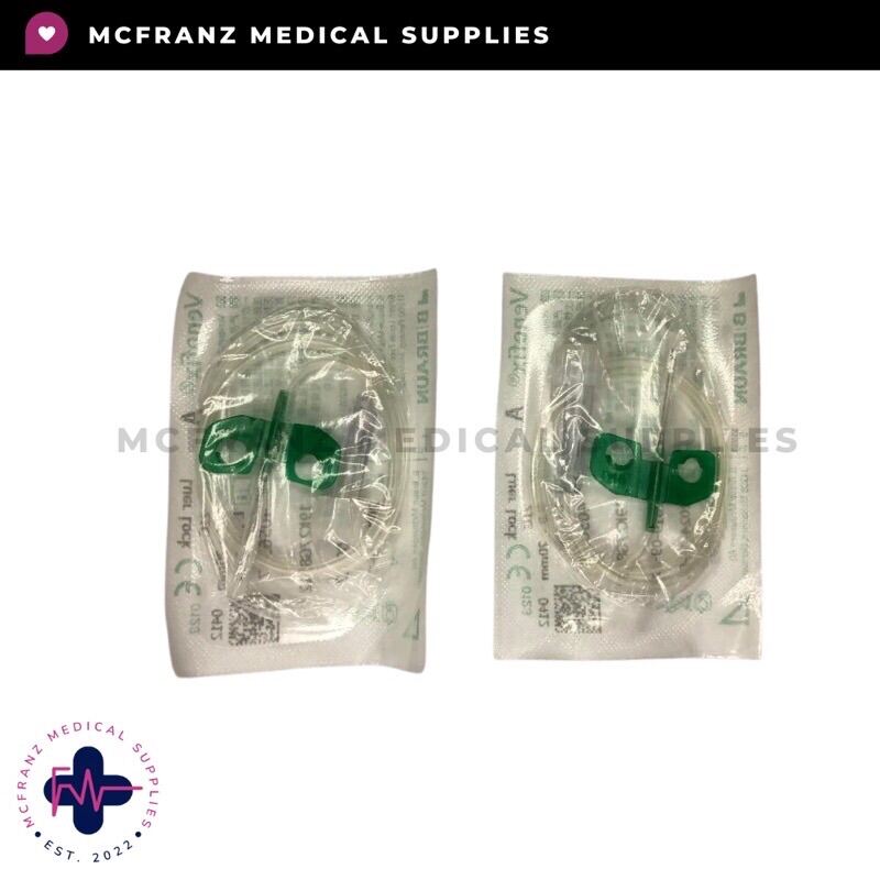 Venofix B Braun Butterfly Syringe l Venipuncture Set per Piece (G19 ...