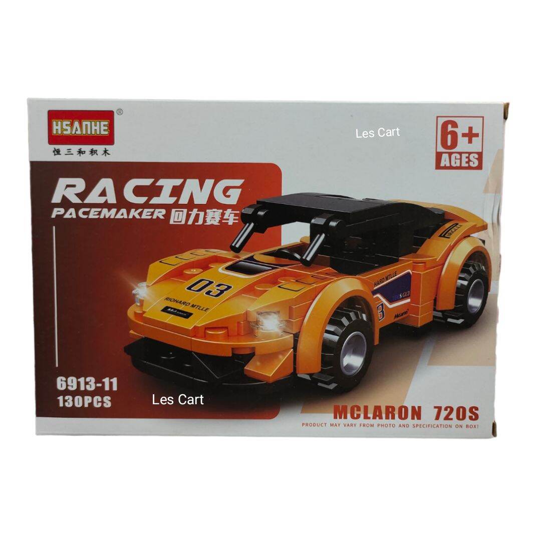 Racing Pacemaker Car Model Lego Building Blocks for Kids | Lazada PH