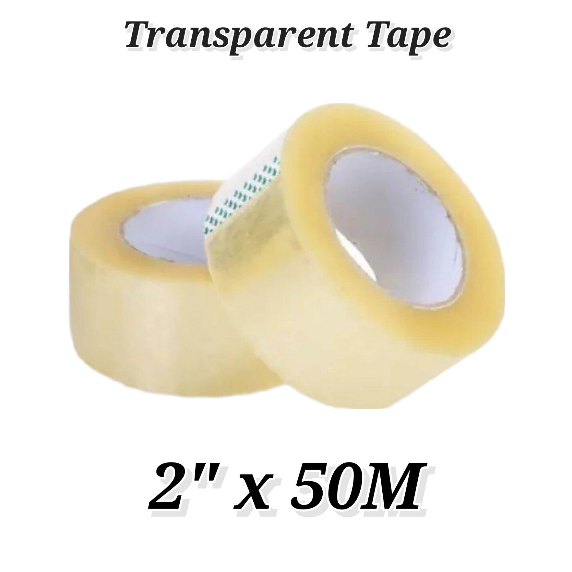 Transparent Tape 2" x 50m and 200m | Lazada PH