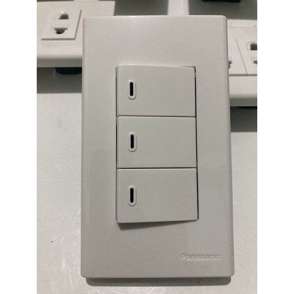 PANASONIC Switch & Convenience Power Outlet Devices Wide Series | Lazada PH