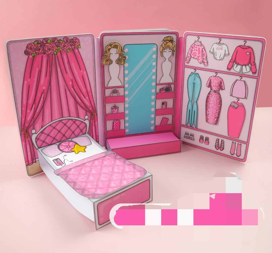 Paper Dolls " PINK DOLLHOUSE" Printables NEW RELEASE | Lazada PH