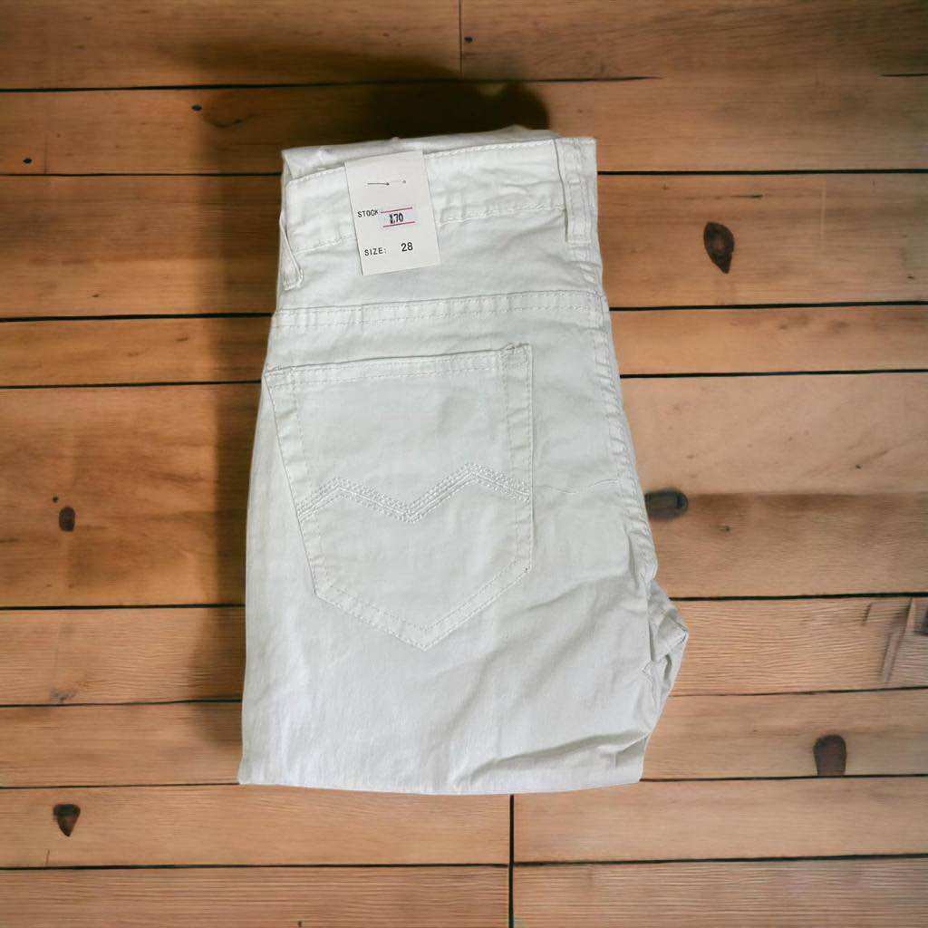 White skinny jeans pants puti panlalaki | Lazada PH