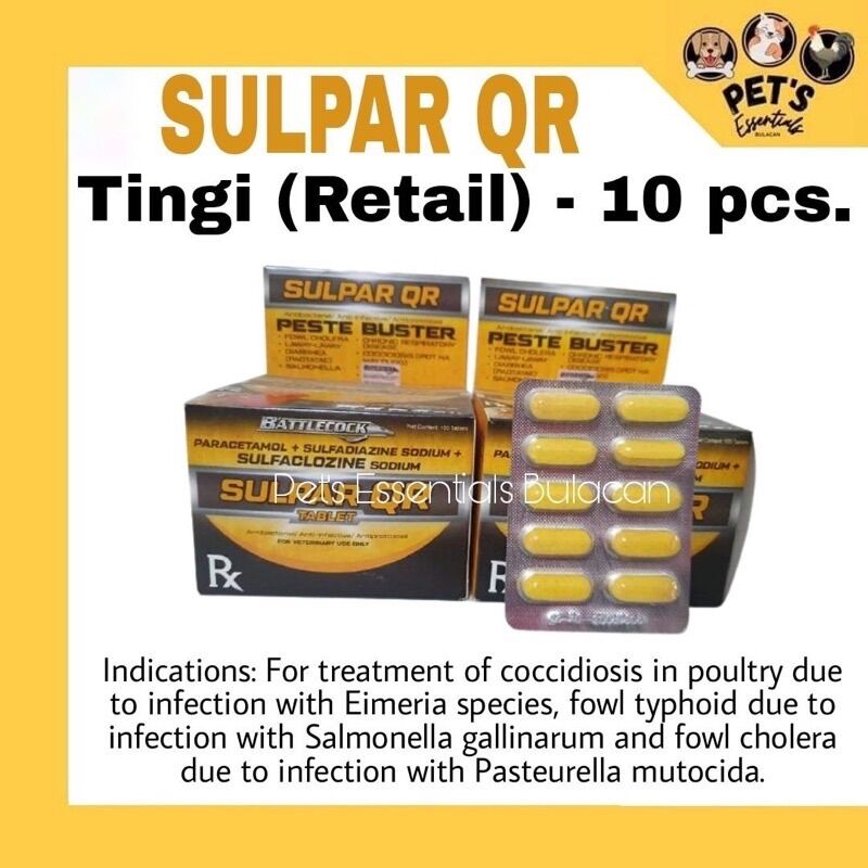 Sulpar QR Tingi (Retail) / Isang banig (10 pcs) | Lazada PH
