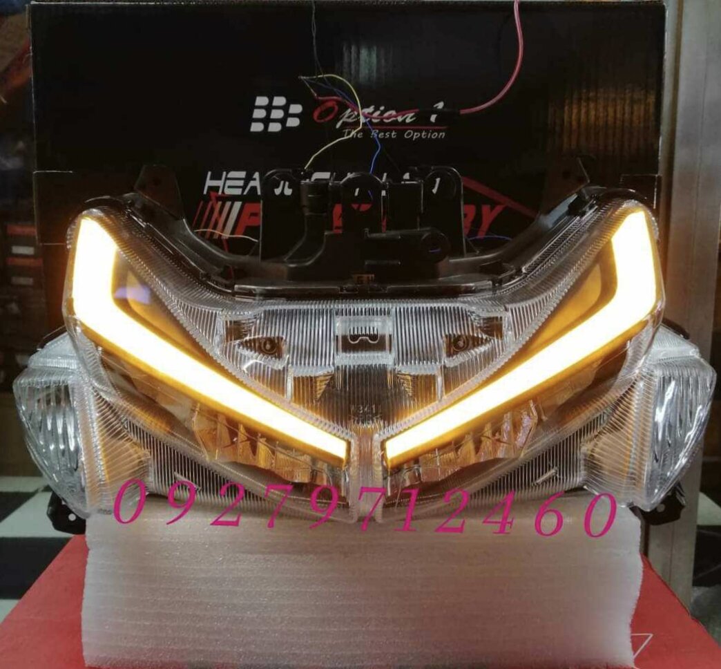 OPTION 1 HEADLIGHT ASSEMBLY AEROX V1 | Lazada PH