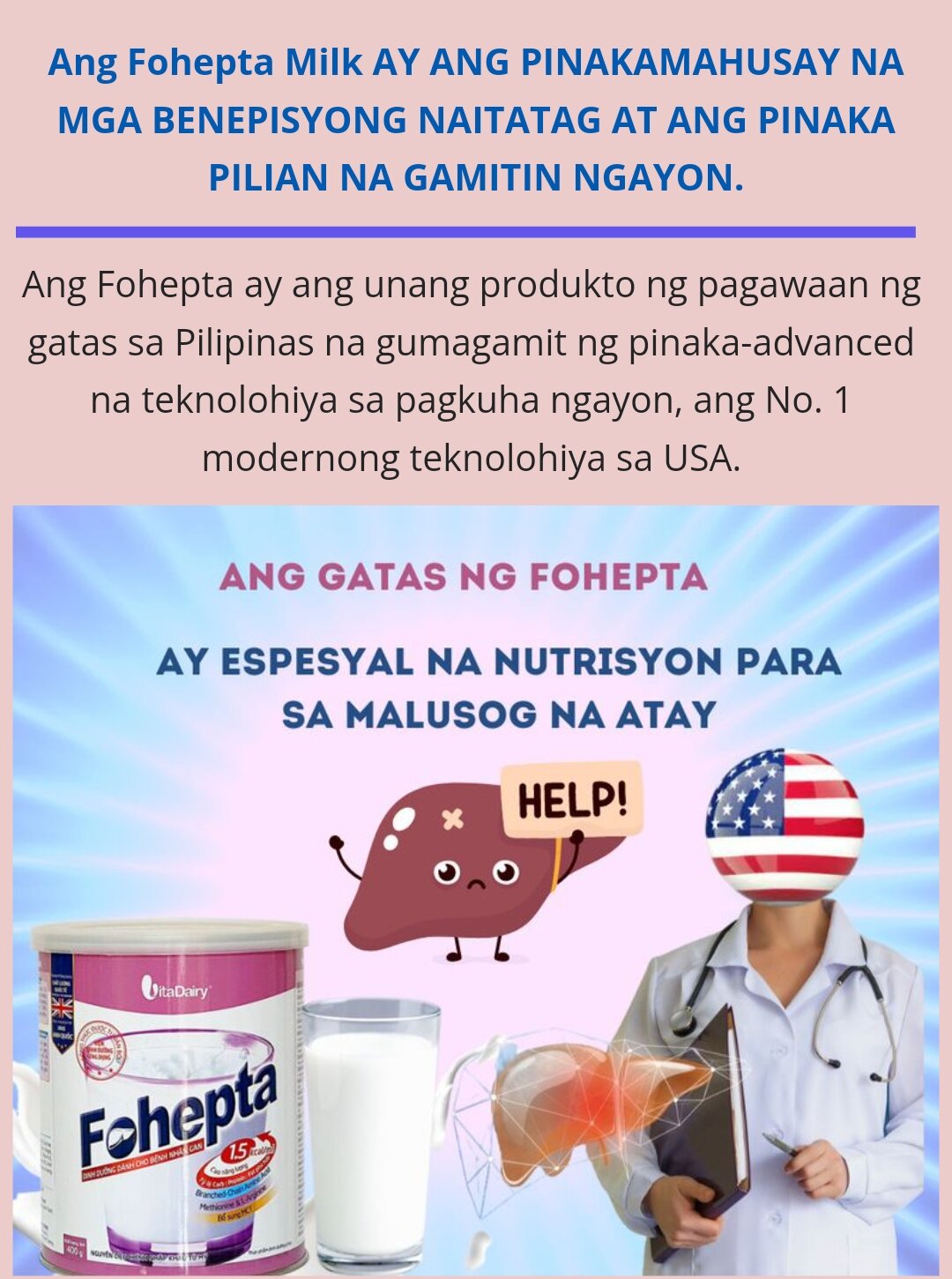 FOHEPTA MILK 200g (Helps prevent liver diseases such as cancer ...