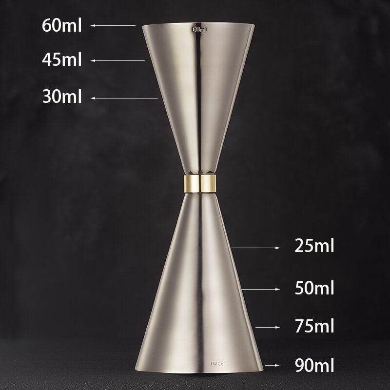 Bar Soul Stainless Steel Wine Measuring Device Cocktail Cup Cocktail ...