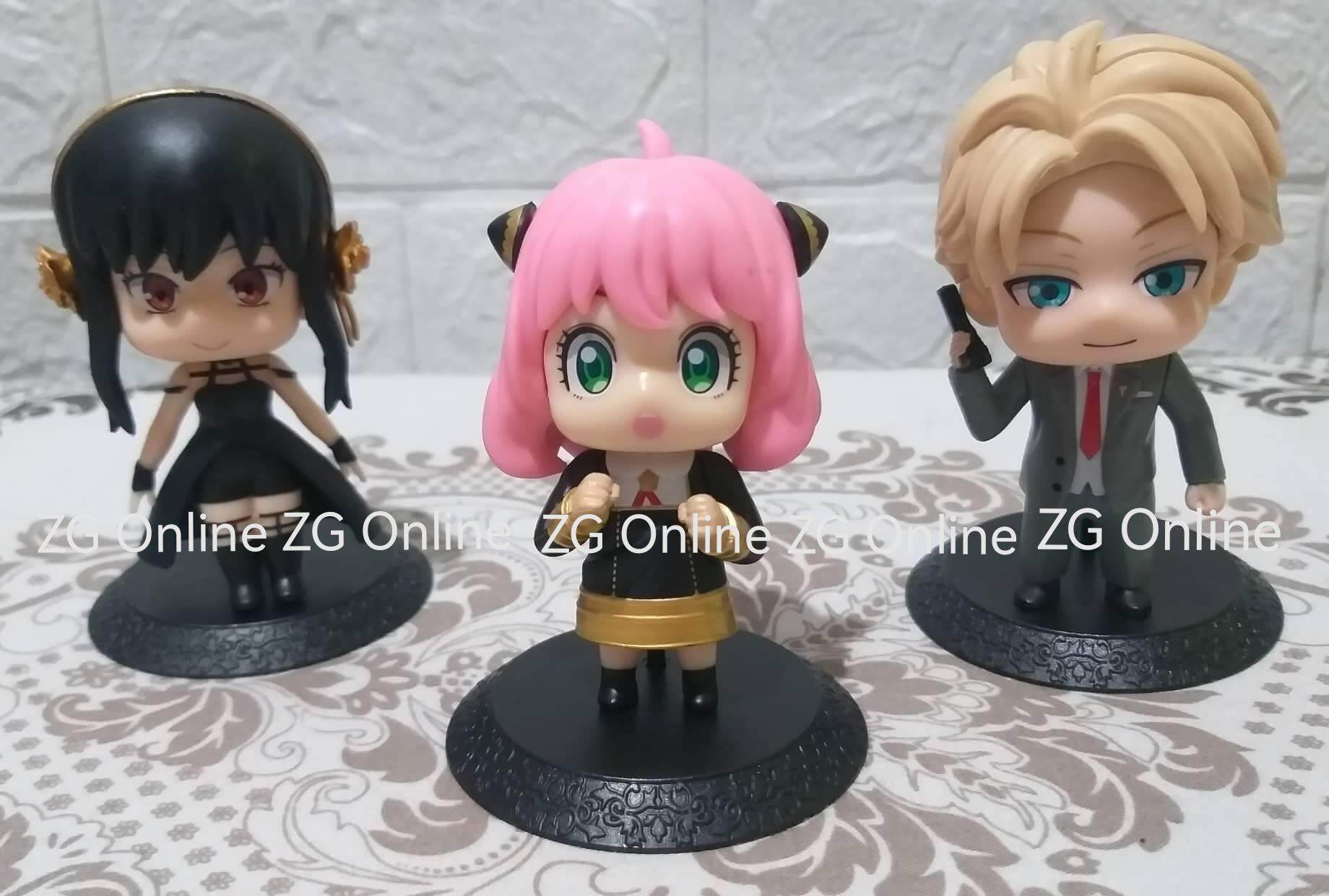 SPY X FAMILY Chibi Set Collection Action Figure, Cake Topper ...