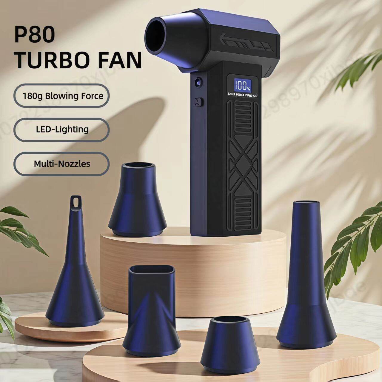 P80 High-Speed Dust Blower 120000RPM Violent Fan 180g Blowing Force ...